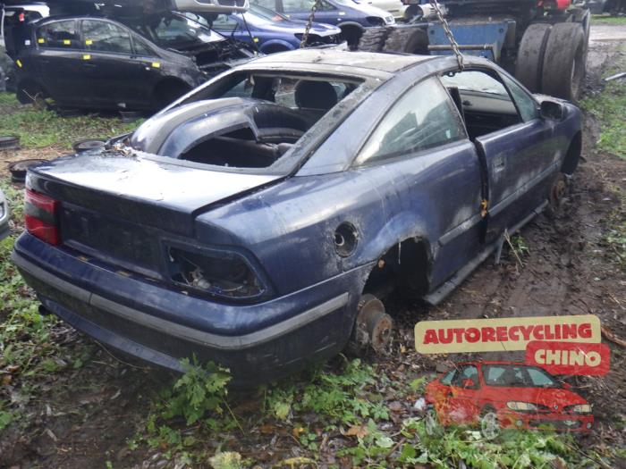 Opel Calibra 2.0i 16V Salvage vehicle (1997, Blue)