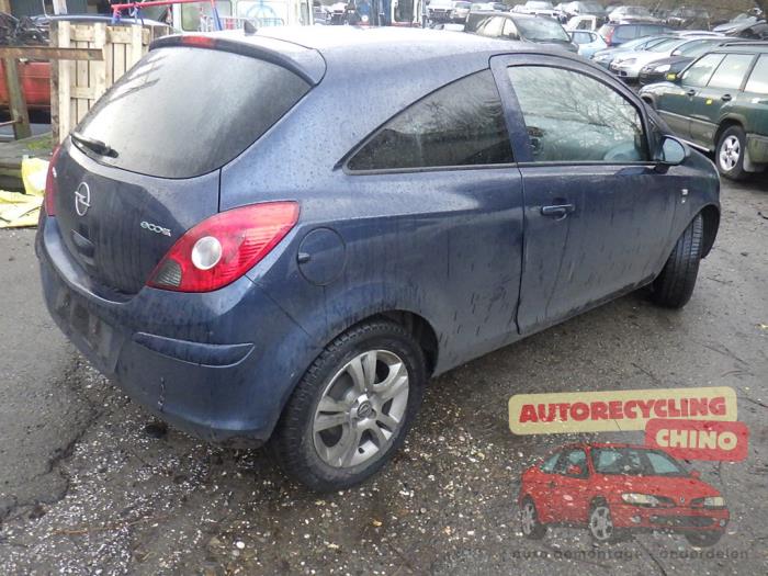 Opel Corsa D 1.3 CDTi 16V ecoFLEX Salvage vehicle (2010, Blue)