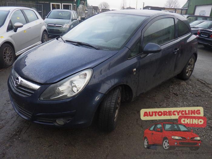 Opel Corsa D 1.3 CDTi 16V ecoFLEX Salvage vehicle (2010, Blue)