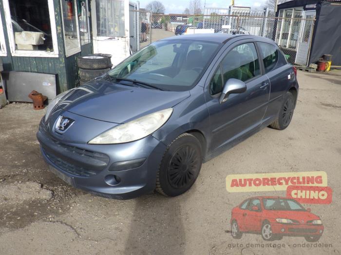 Peugeot 207/207+ 1.4 HDi Épave (2007, Gris) Autorecycling Bart