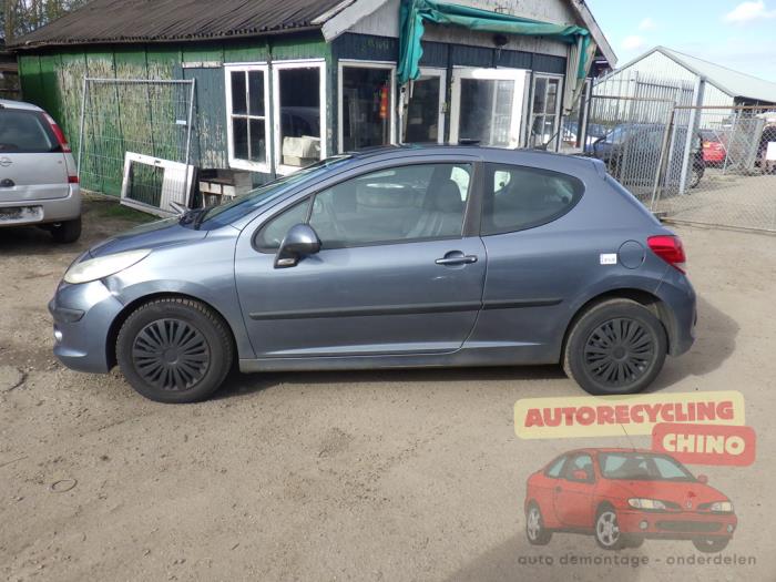 Peugeot 207/207+ 1.4 HDi Épave (2007, Gris) Autorecycling Bart