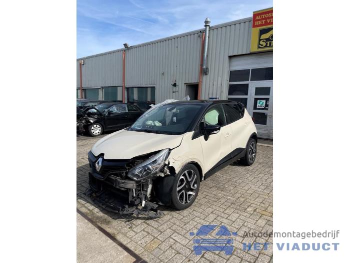 Renault Captur 0.9 Energy TCE 12V Salvage vehicle (2015, Creme)