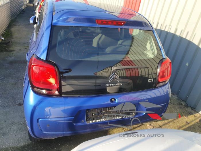 Citroen C1 1.0 12V VVT-i Salvage vehicle (2019, Blue)