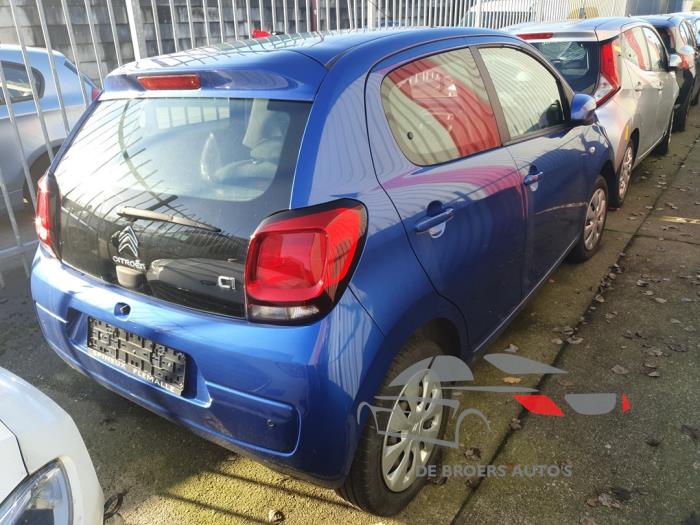 Citroen C1 1.0 12V VVT-i Salvage vehicle (2019, Blue)