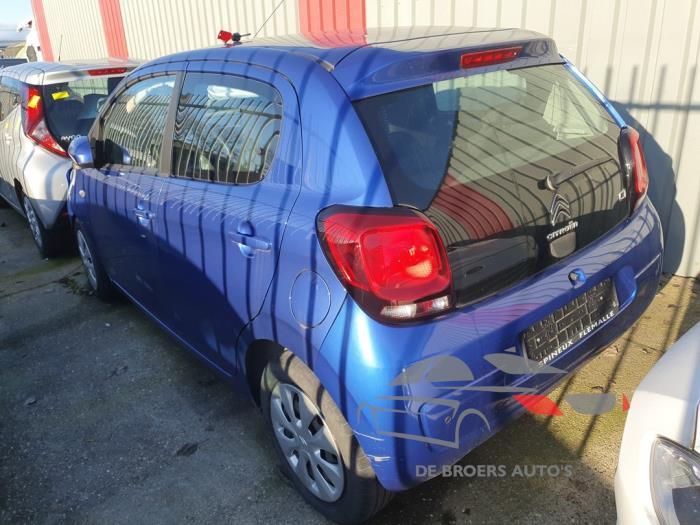 Citroen C1 1.0 12V VVT-i Salvage vehicle (2019, Blue)