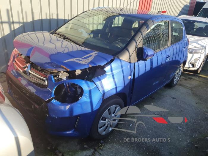 Citroen C1 1.0 12V VVT-i Salvage vehicle (2019, Blue)