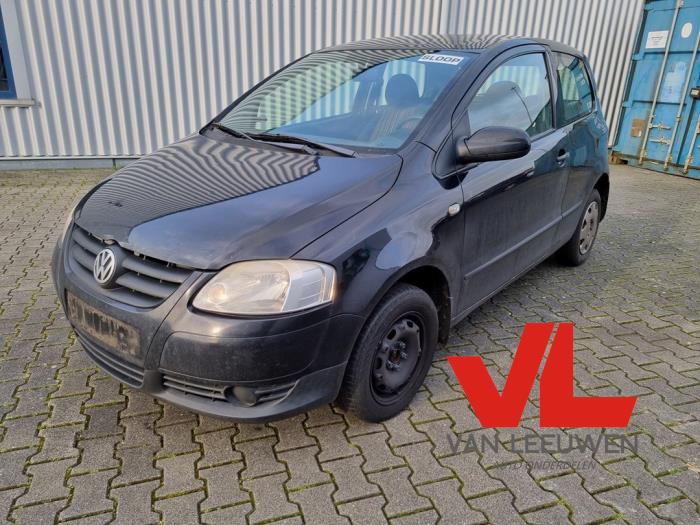 Volkswagen Fox 1.2 Salvage vehicle (2007, Black)